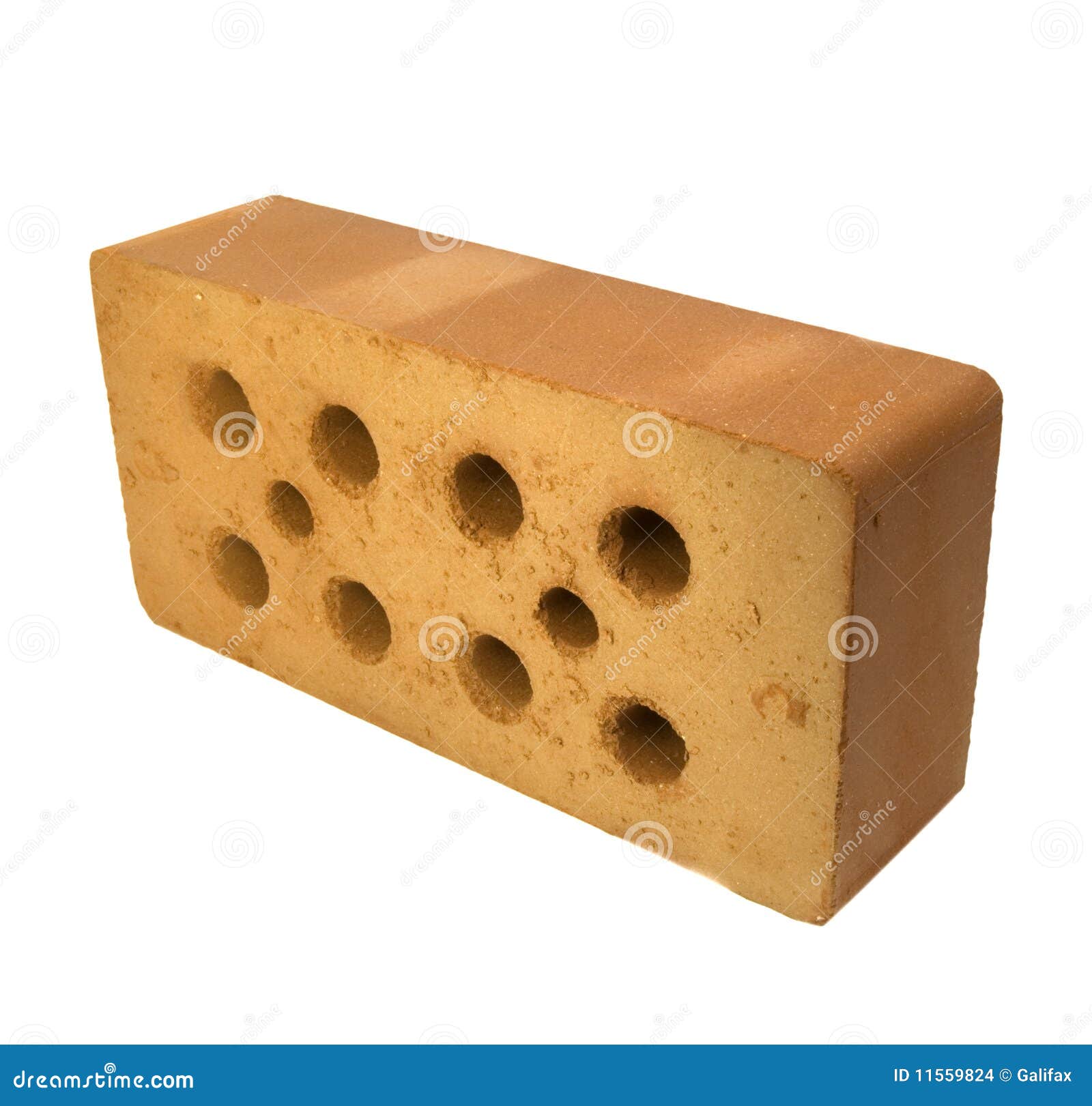 Building Ceramic brick stock photo. Image of isolated - 11559824