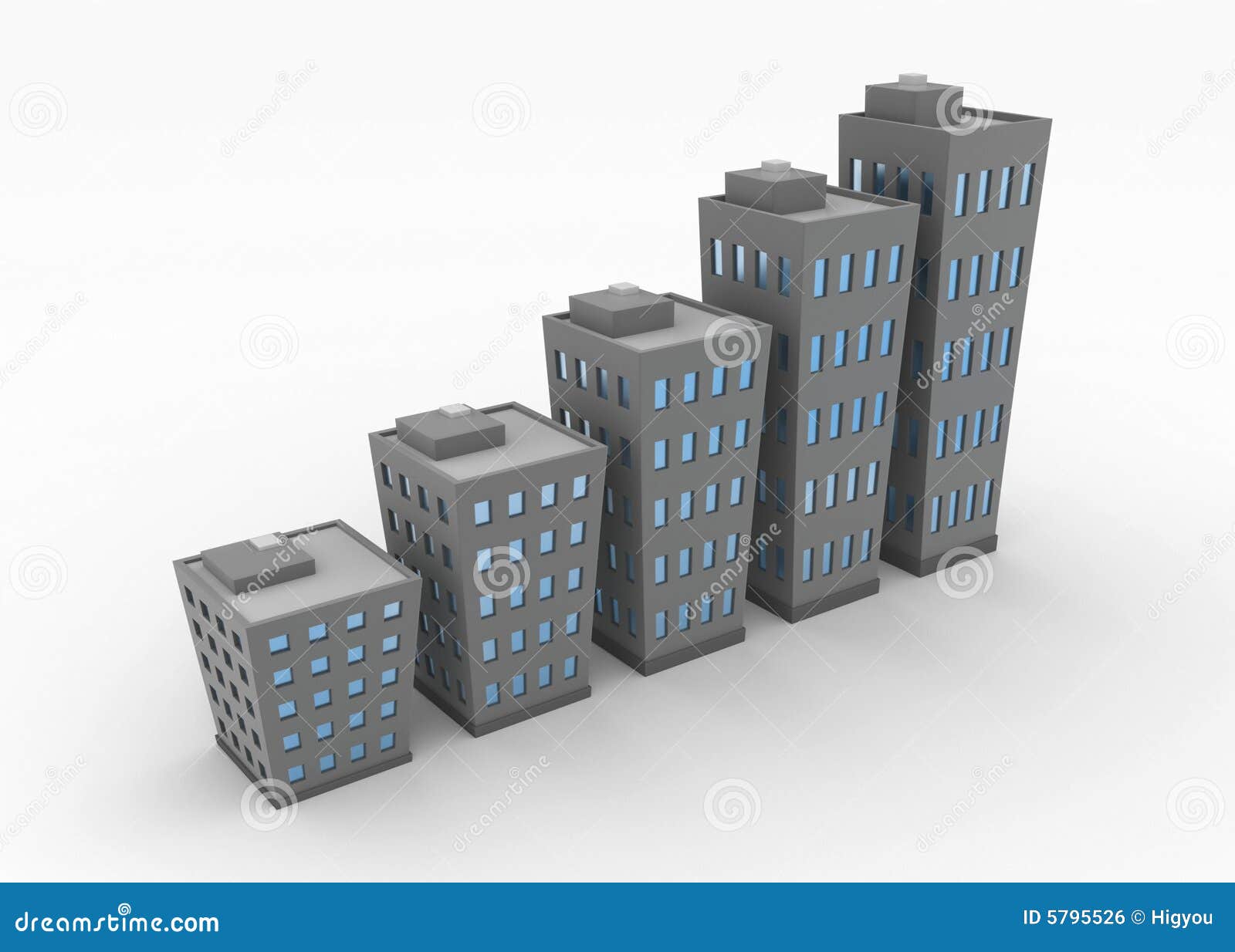 Building Chart stock illustration. Illustration of isolated - 5795526