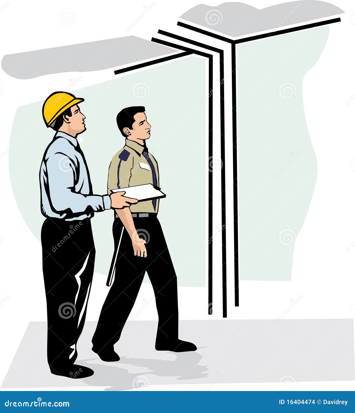 Building check stock vector. Illustration of profession - 16404474