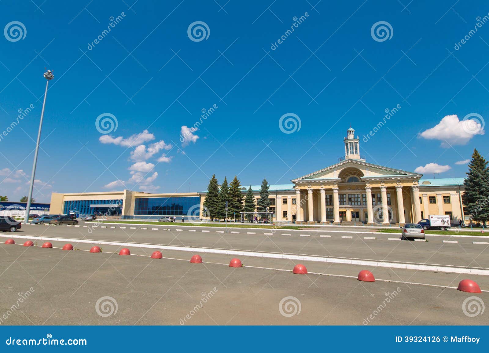 The Building of Chelyabinsk Airport Editorial Photo - Image of ...