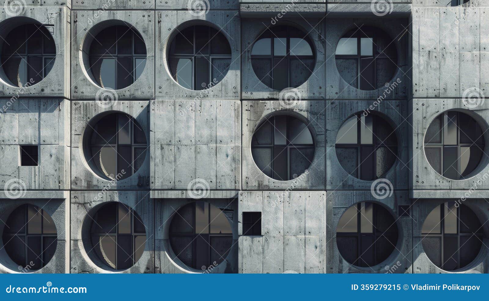 A Building with Circular Openings on the Sides for Ventilation Purposes ...