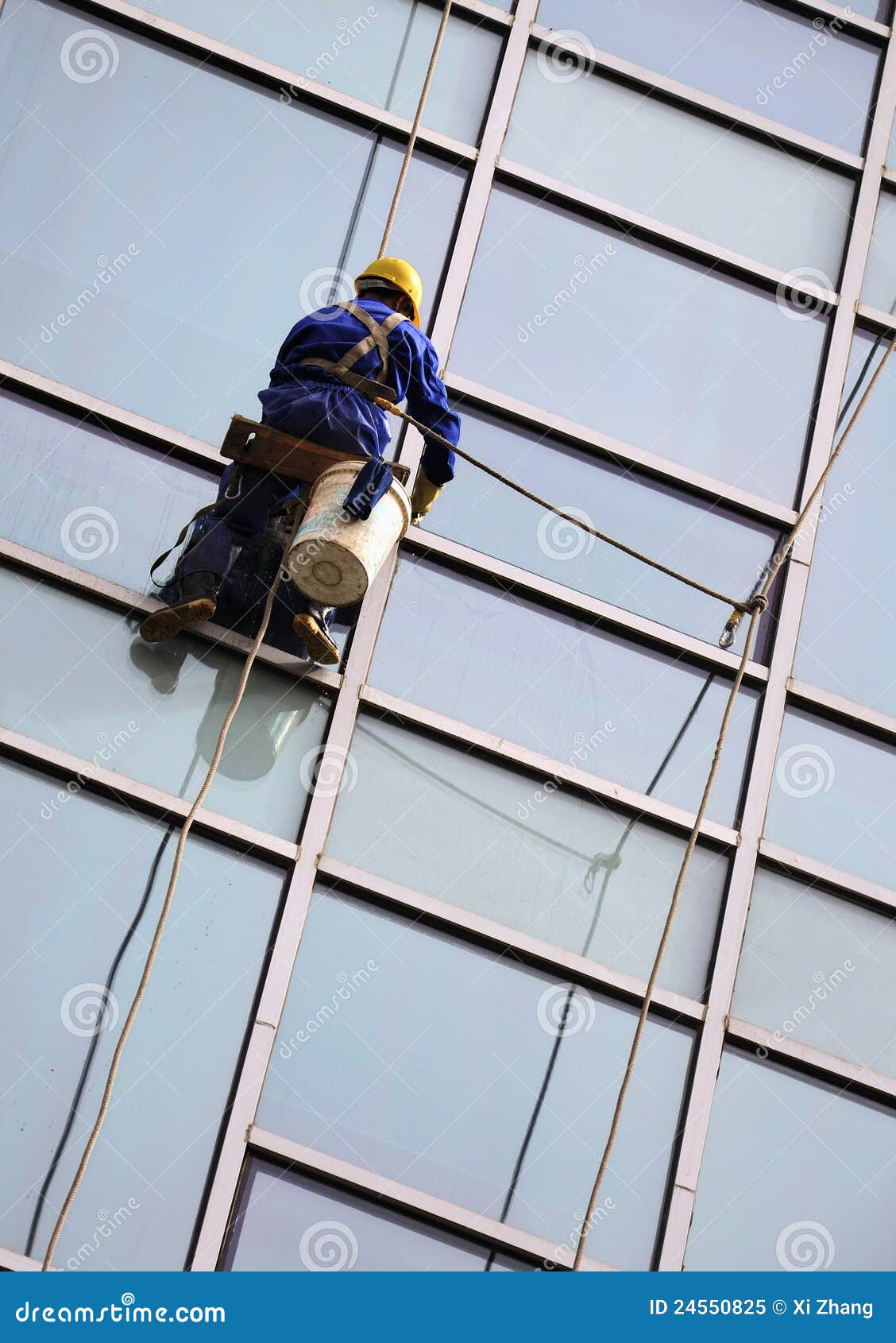 Building Cleaning,Dustman stock image. Image of steel - 24550825