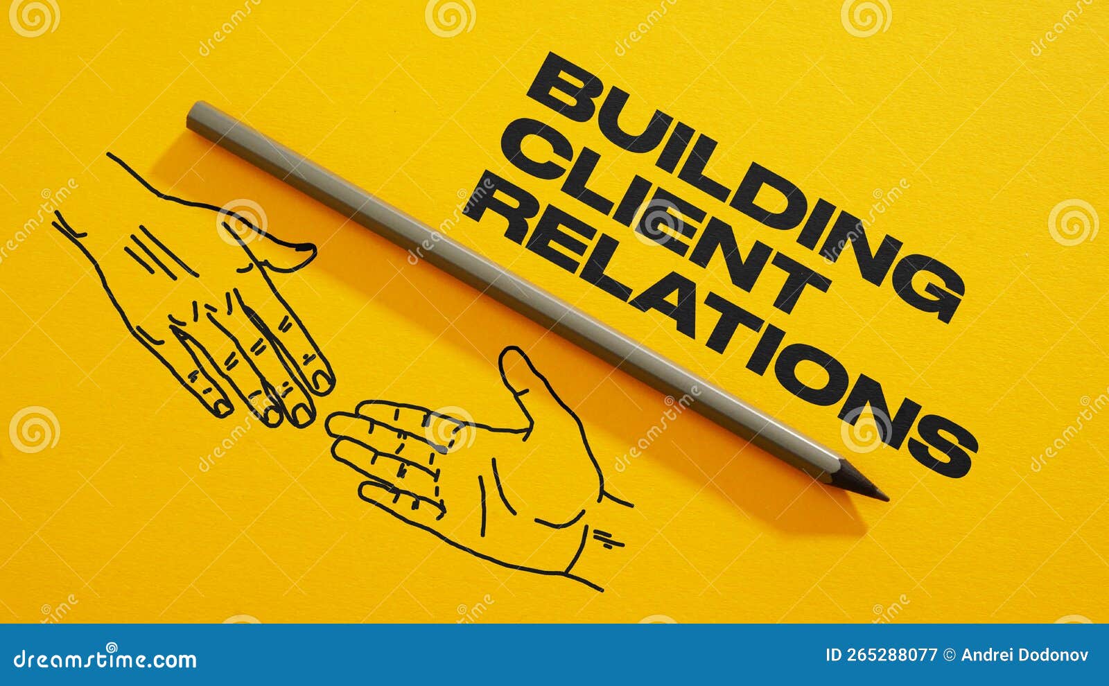 Building Client Relations BCR is Shown Using the Text Stock ...