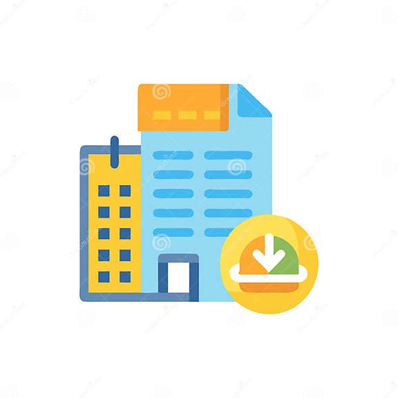 Building Code Compliance Icon for Regulations Stock Illustration ...