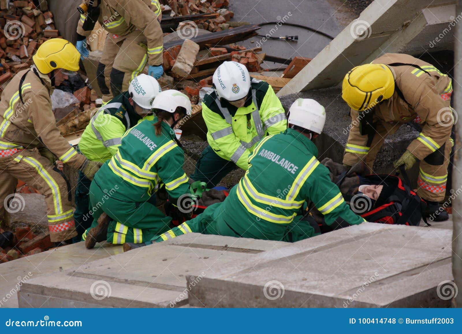 Building Collapse, Disaster Zone Editorial Stock Photo - Image of ...