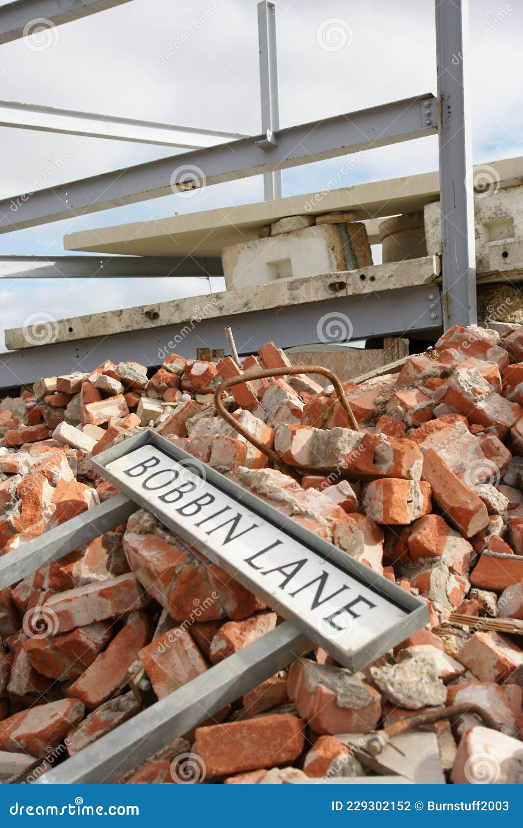 Building Collapse, Structural Damage, Structural Failure Stock Photo ...