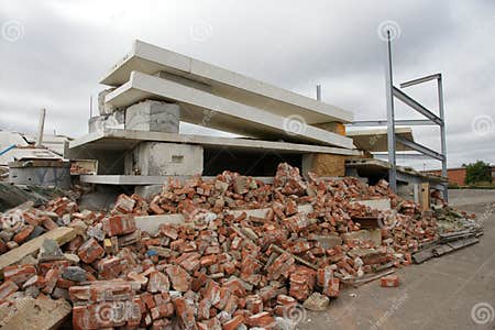 Building Collapse, Structural Damage, Structural Failure Stock Photo ...