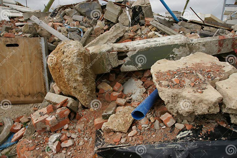 Building Collapse, Structural Damage, Structural Failure Stock Image ...
