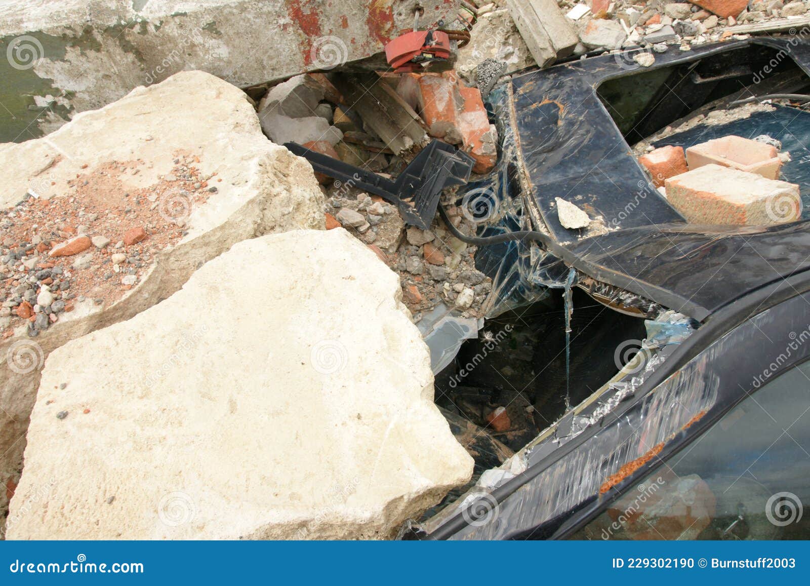 Building Collapse, Structural Damage, Structural Failure Stock Photo ...
