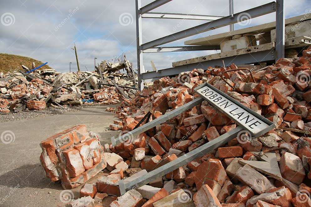 Building Collapse, Structural Damage, Structural Failure Stock Image ...
