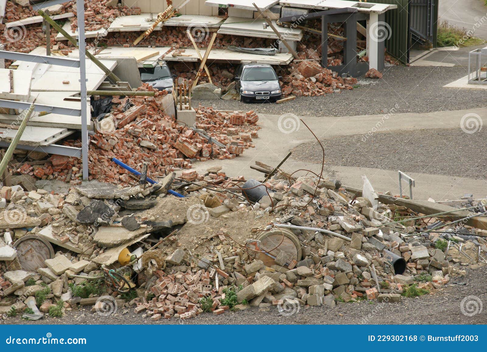 Building Collapse, Structural Damage, Structural Failure Stock Photo ...
