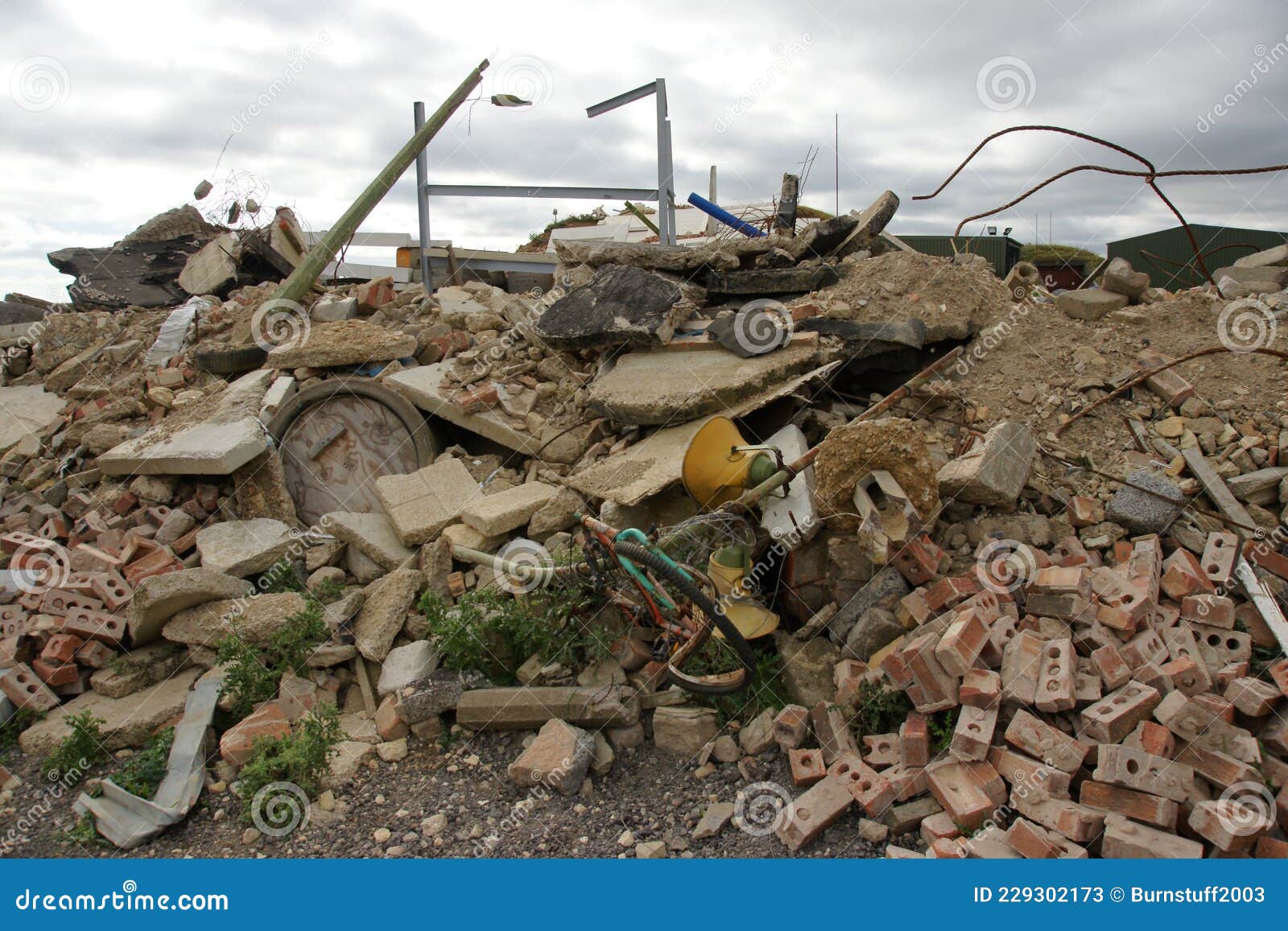Building Collapse, Structural Damage, Structural Failure Stock Image ...