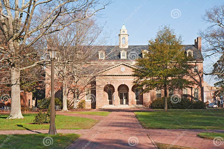 Building on a College Campus Editorial Image - Image of public, fall ...