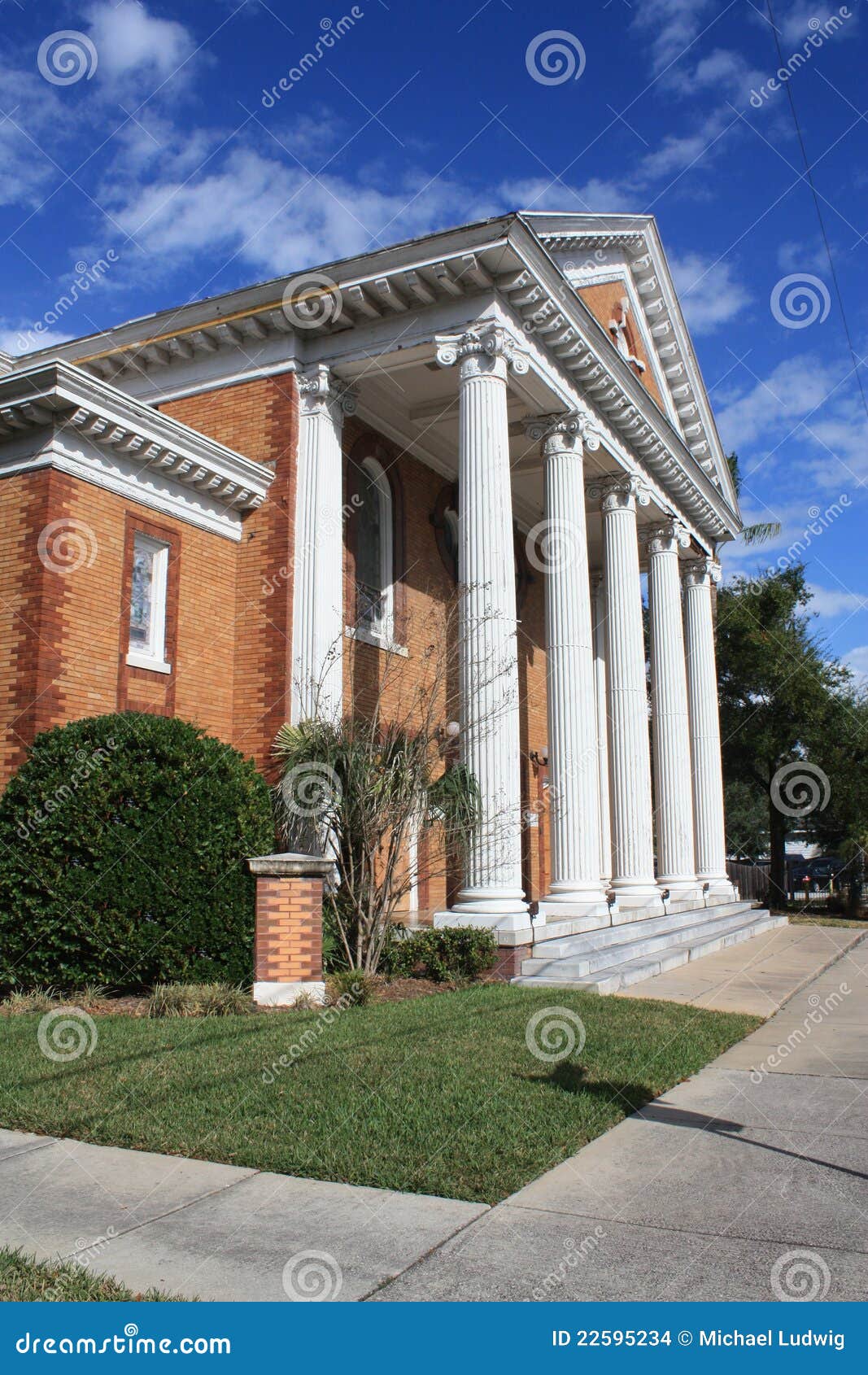 Building with Columns stock photo. Image of industry - 22595234