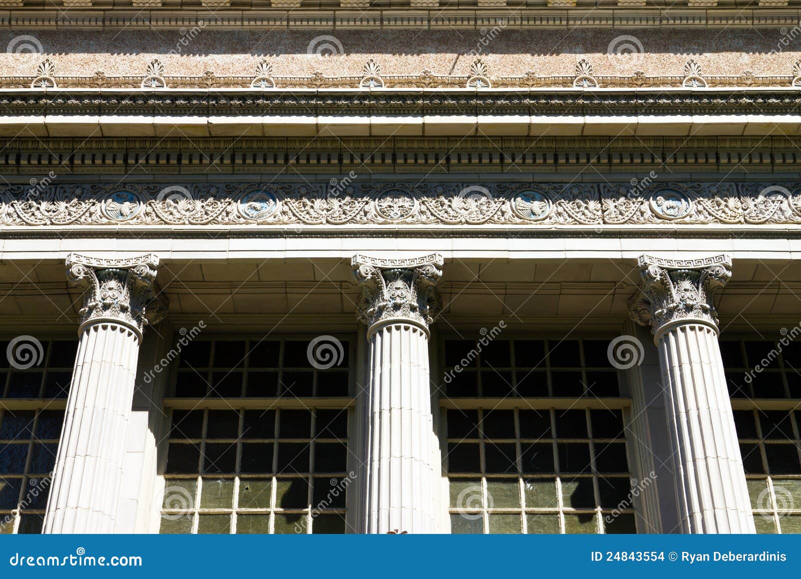 Building with Columns stock photo. Image of roman, columns - 24843554