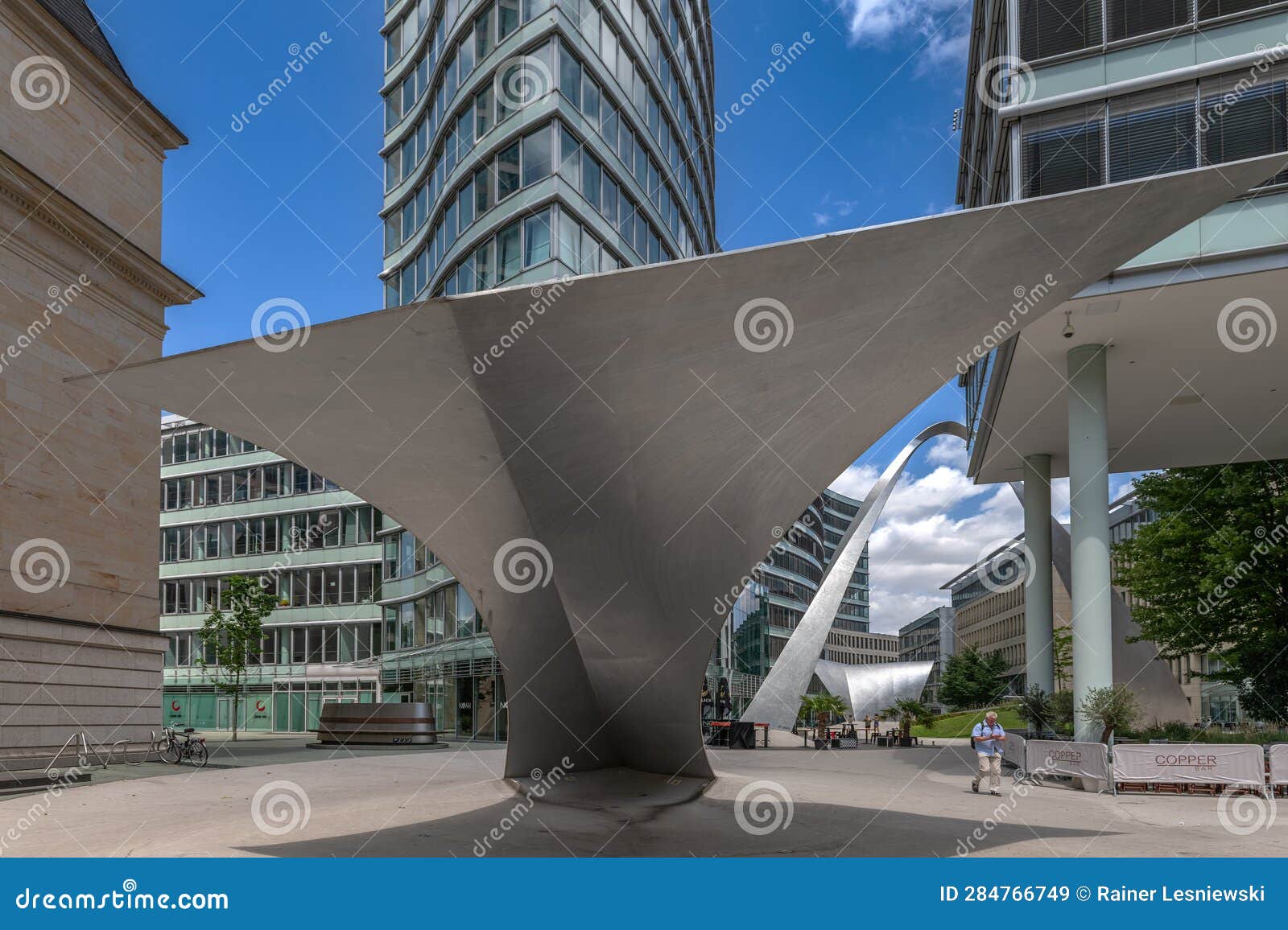 The Building Complex the Wave, Frankfurt, Westend, Germany Editorial ...