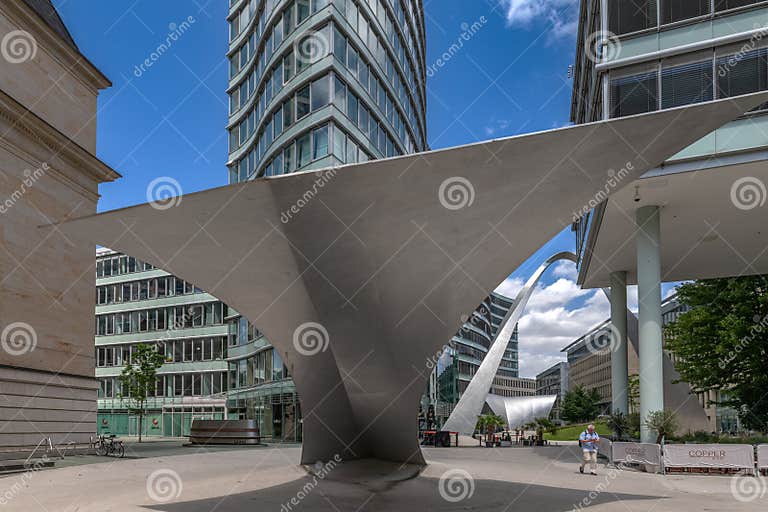 The Building Complex the Wave, Frankfurt, Westend, Germany Editorial ...