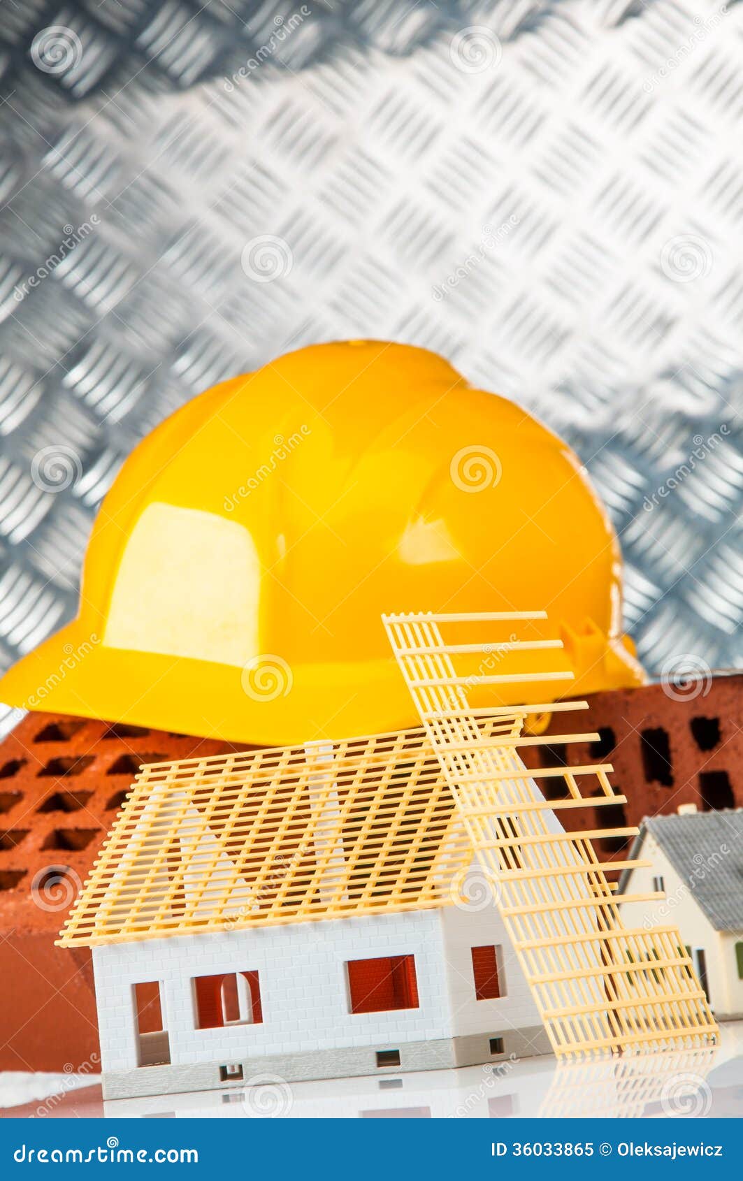 Building Concept with Construction Site Stuff Stock Image - Image of ...