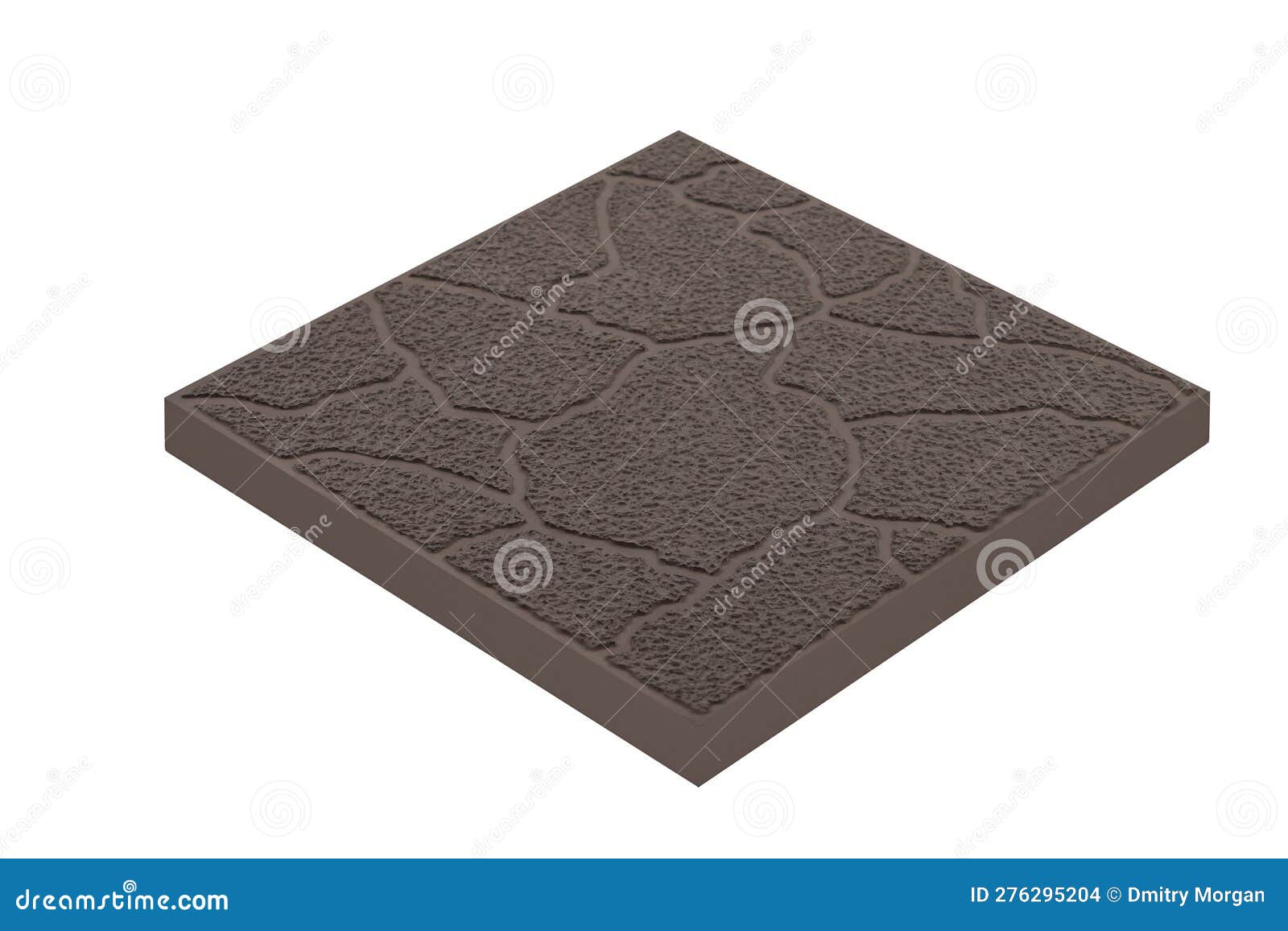 Building Concepts. Brownish Square Pavement Road Stone Tile Sample ...