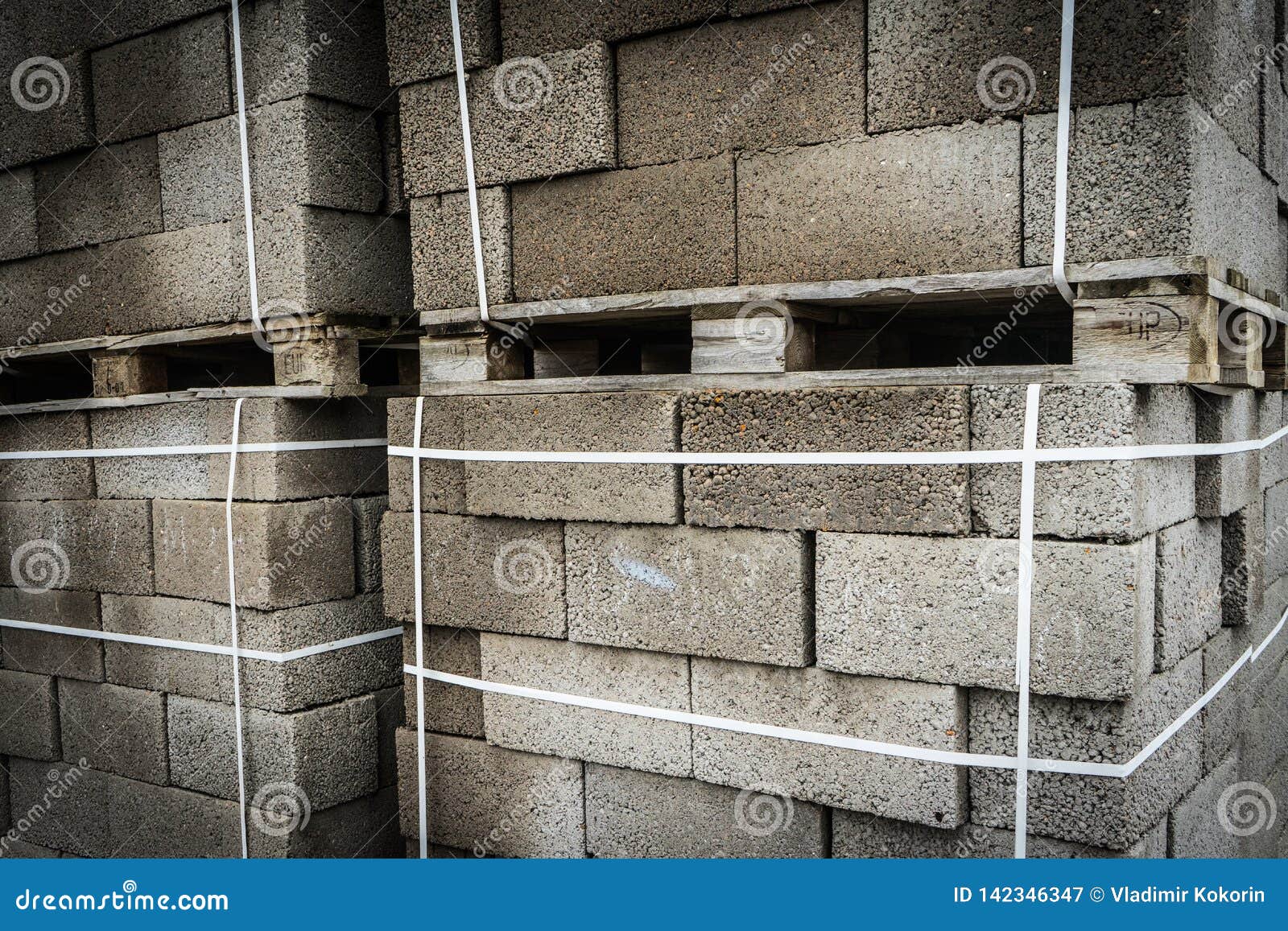 Building Concrete Blocks. Place for Your Text Stock Image - Image of ...