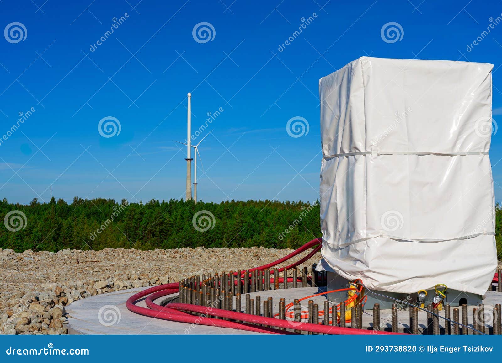 Building Concrete Foundation for Wind Turbine: Developing a Wind ...