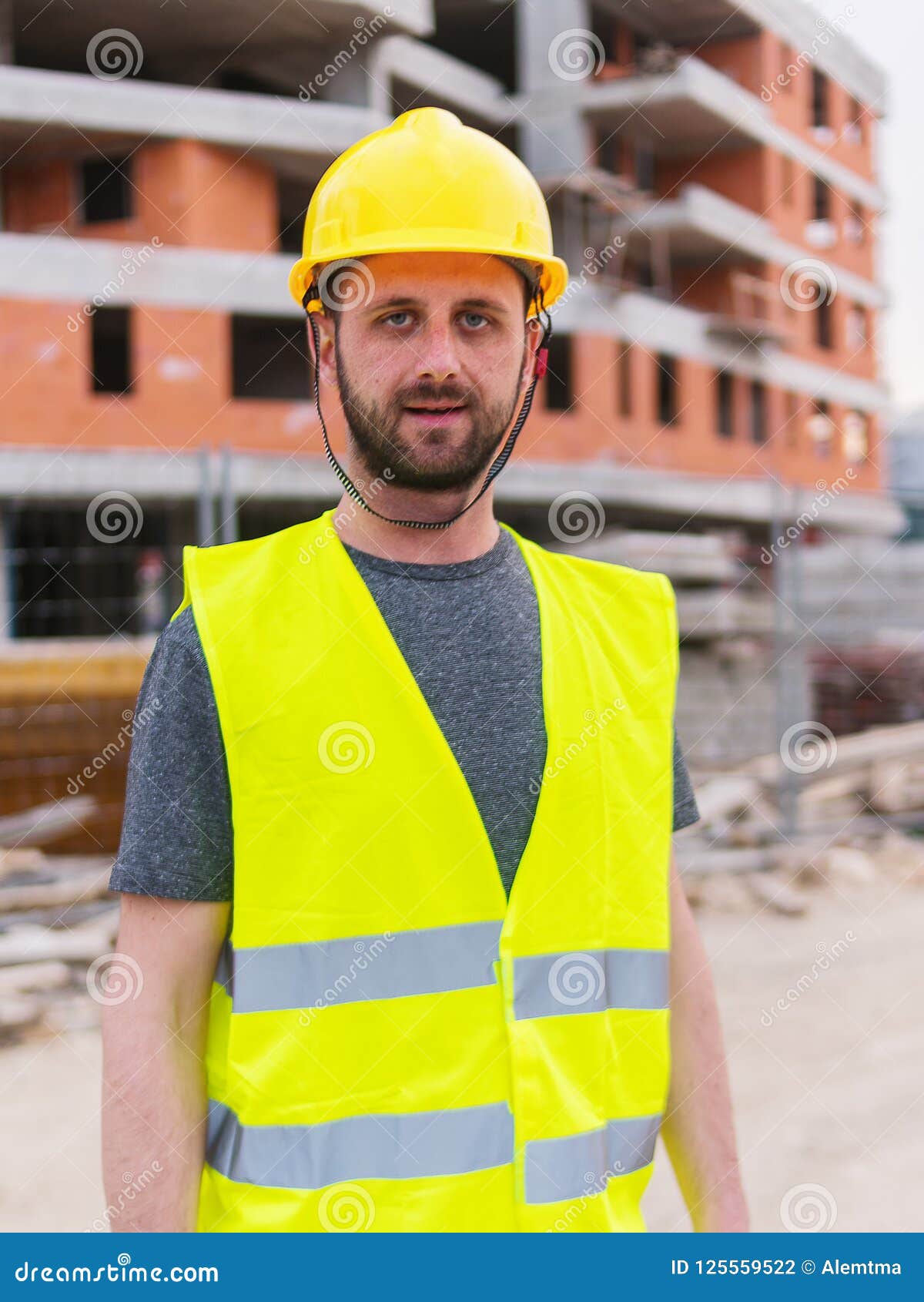 Building Construciton Worker Enginneer Stock Photo - Image of worker ...