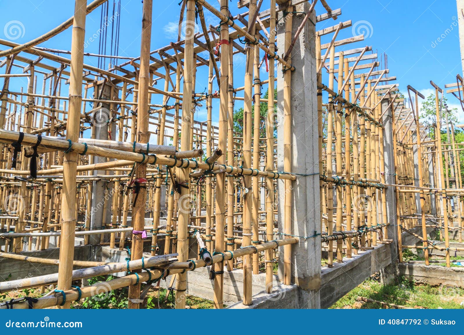 Building construct site stock photo. Image of outdoor - 40847792