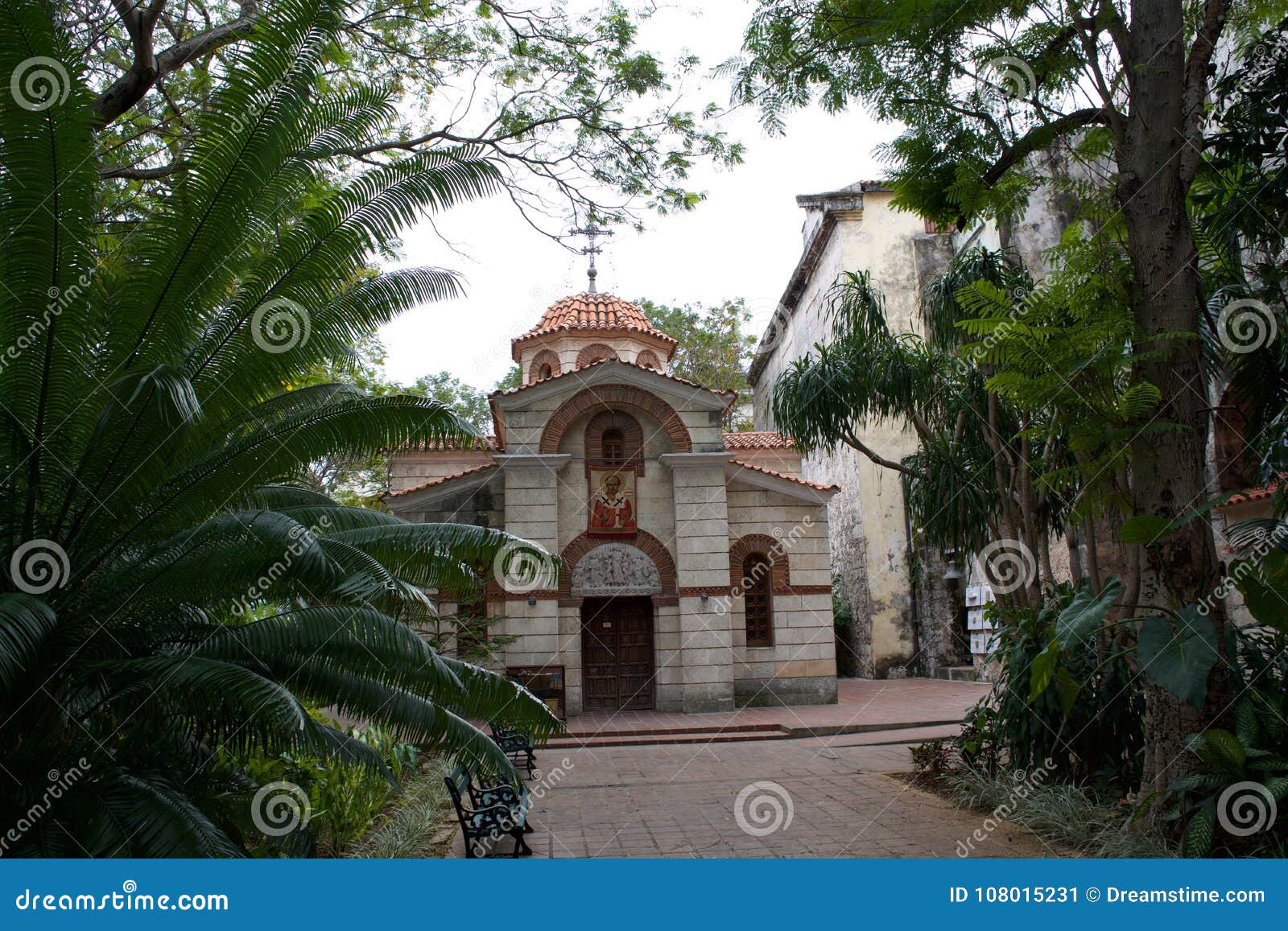 A Peaceful Architectural Built Stock Image - Image of ambiance ...