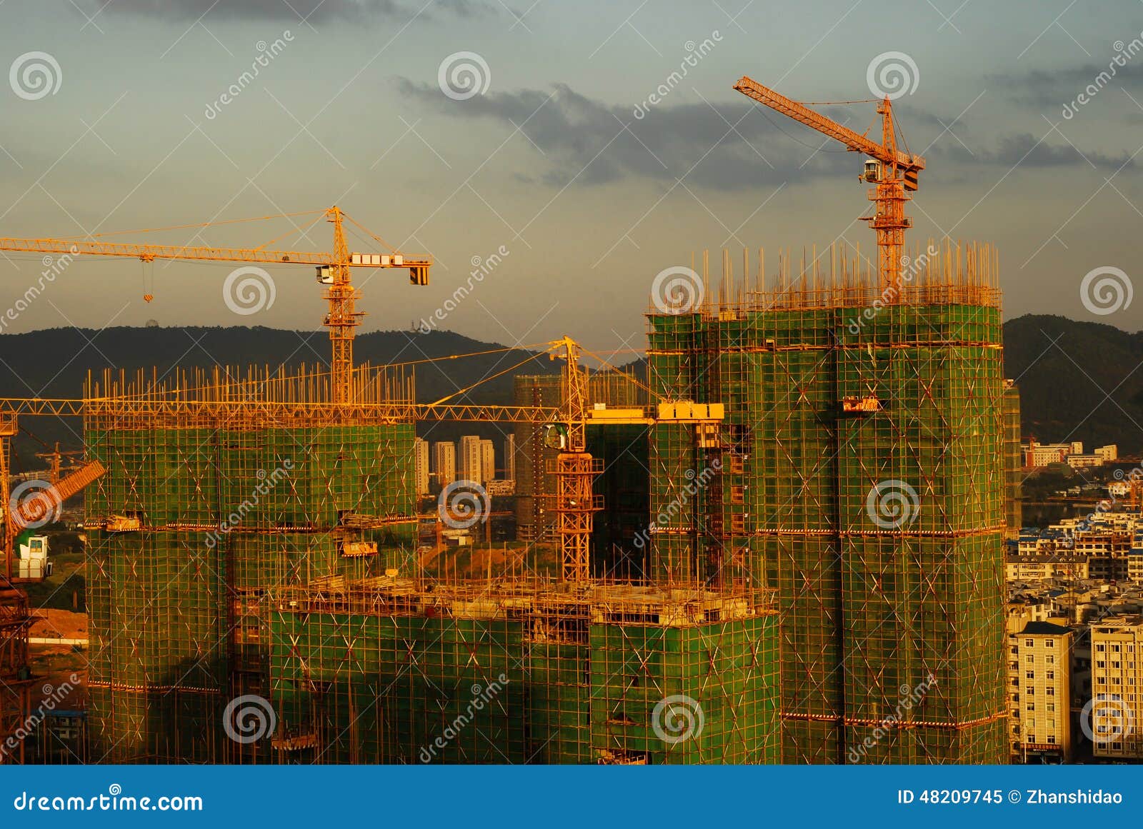 Building stock image. Image of industry, high, infrastructure - 48209745