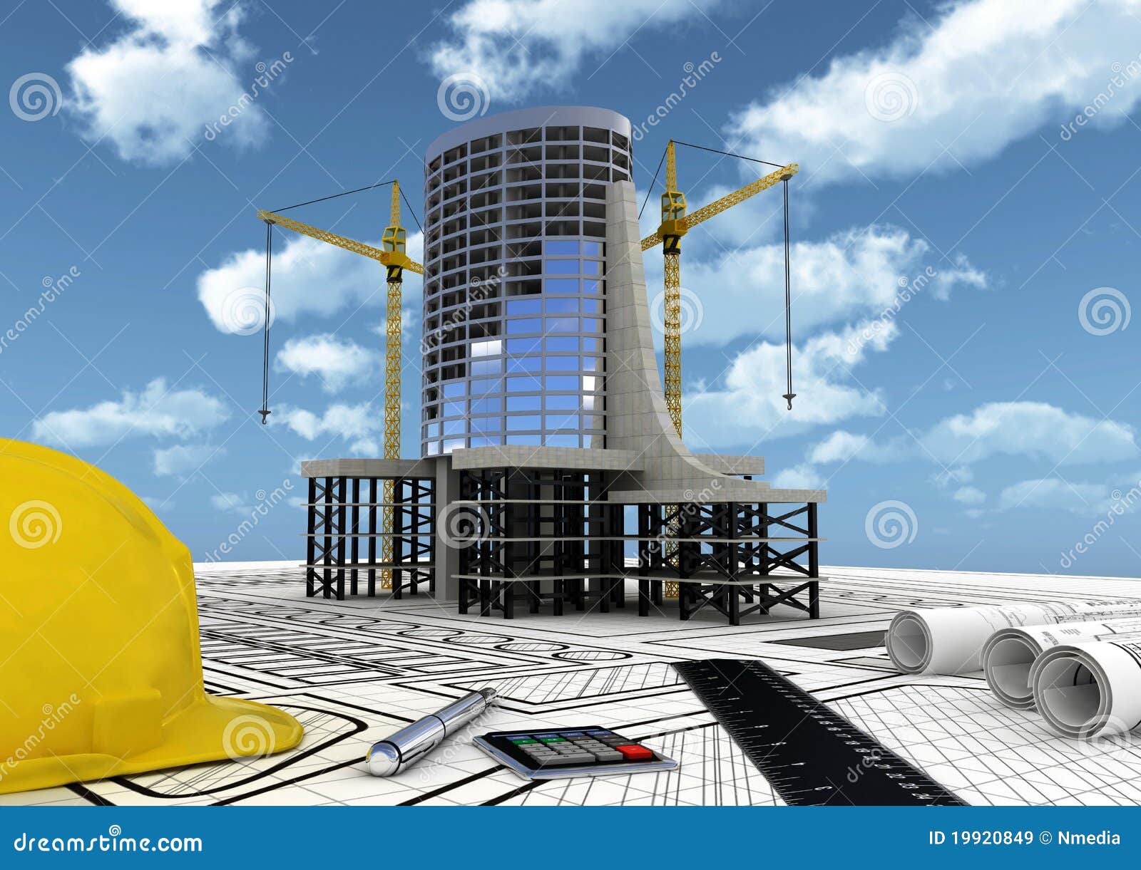 Building Construction Concept Royalty Free Stock Images - Image: 19920849 Building Construction Concept Royalty Free Stock Images - Image: 19920849