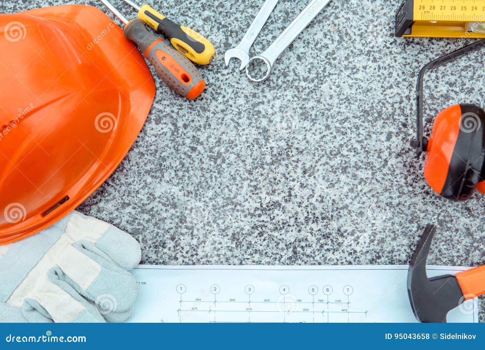 Building Construction Engineering Tools Work Objects Isolated Stock ... Building Construction Engineering Tools Work Objects Isolated Stock ...