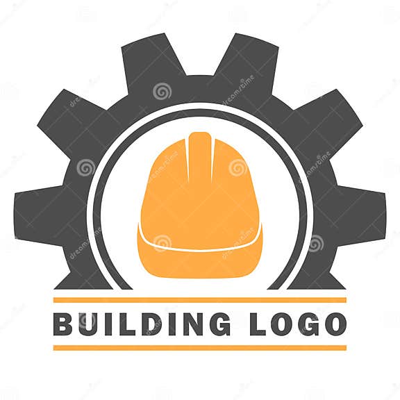 Building construction logo stock vector. Illustration of black - 80829587