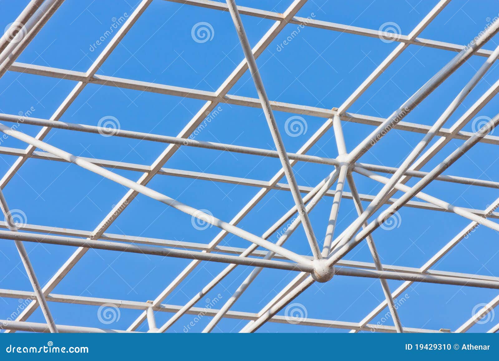 Building Construction of Metal Steel Framework Stock Photo - Image of ...