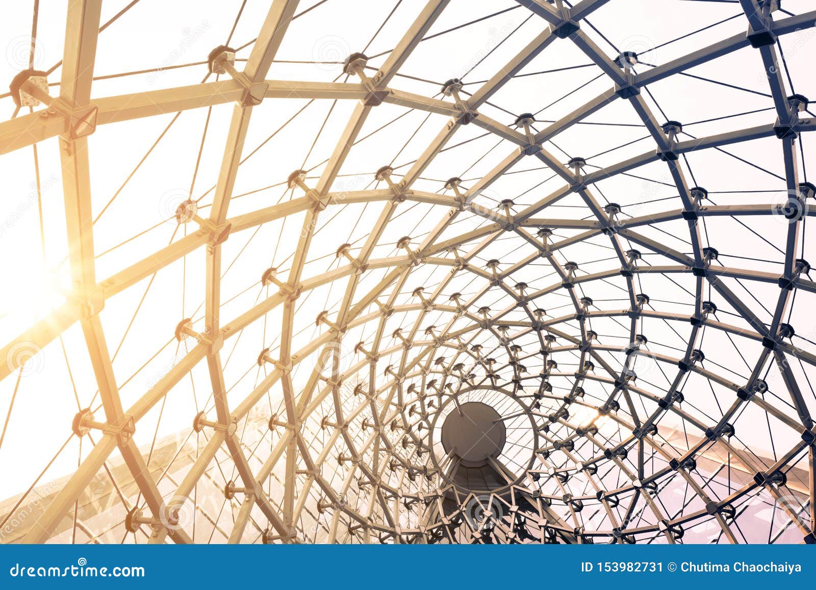 Building Construction of Metal Steel Framework Outdoors Stock Image ...