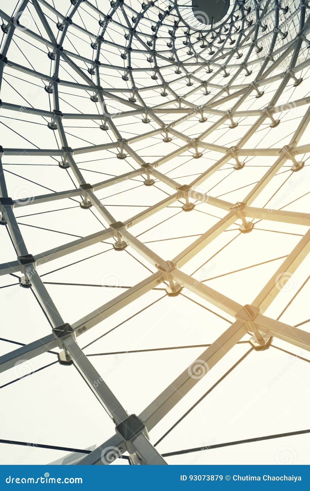 Building Construction of Metal Steel Framework Outdoors Stock Image ...