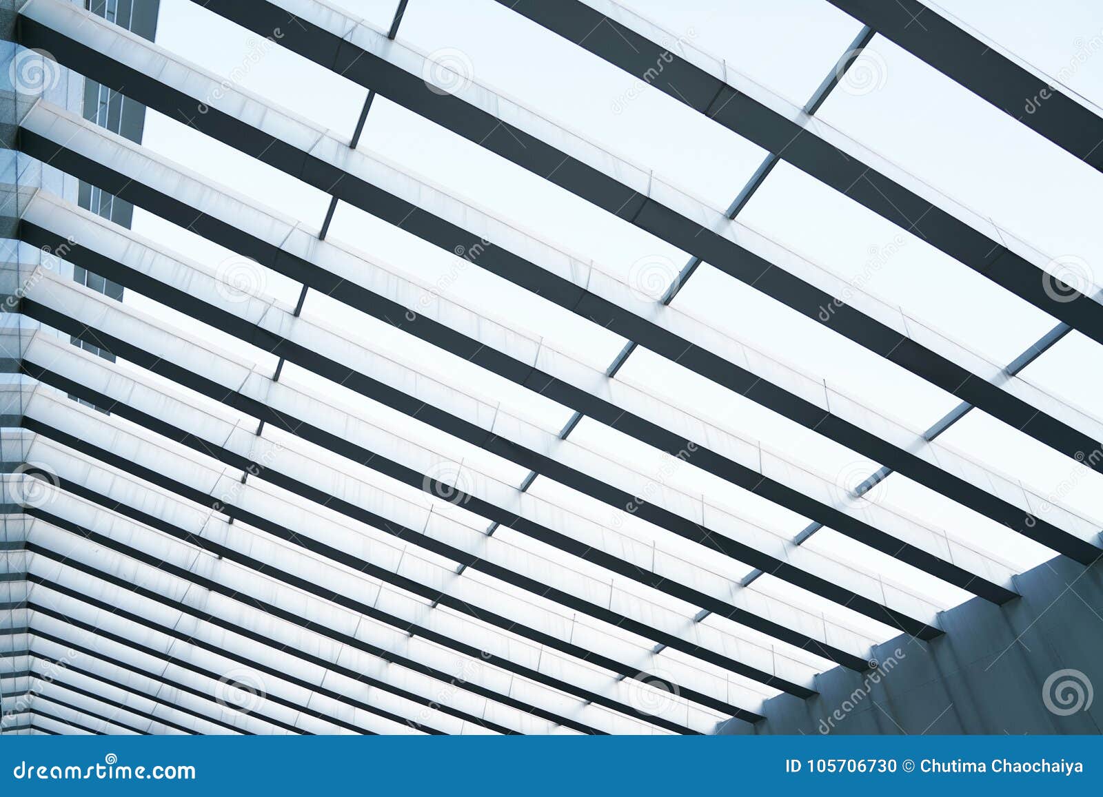 Building Construction of Metal Steel Framework Stock Photo - Image of ...