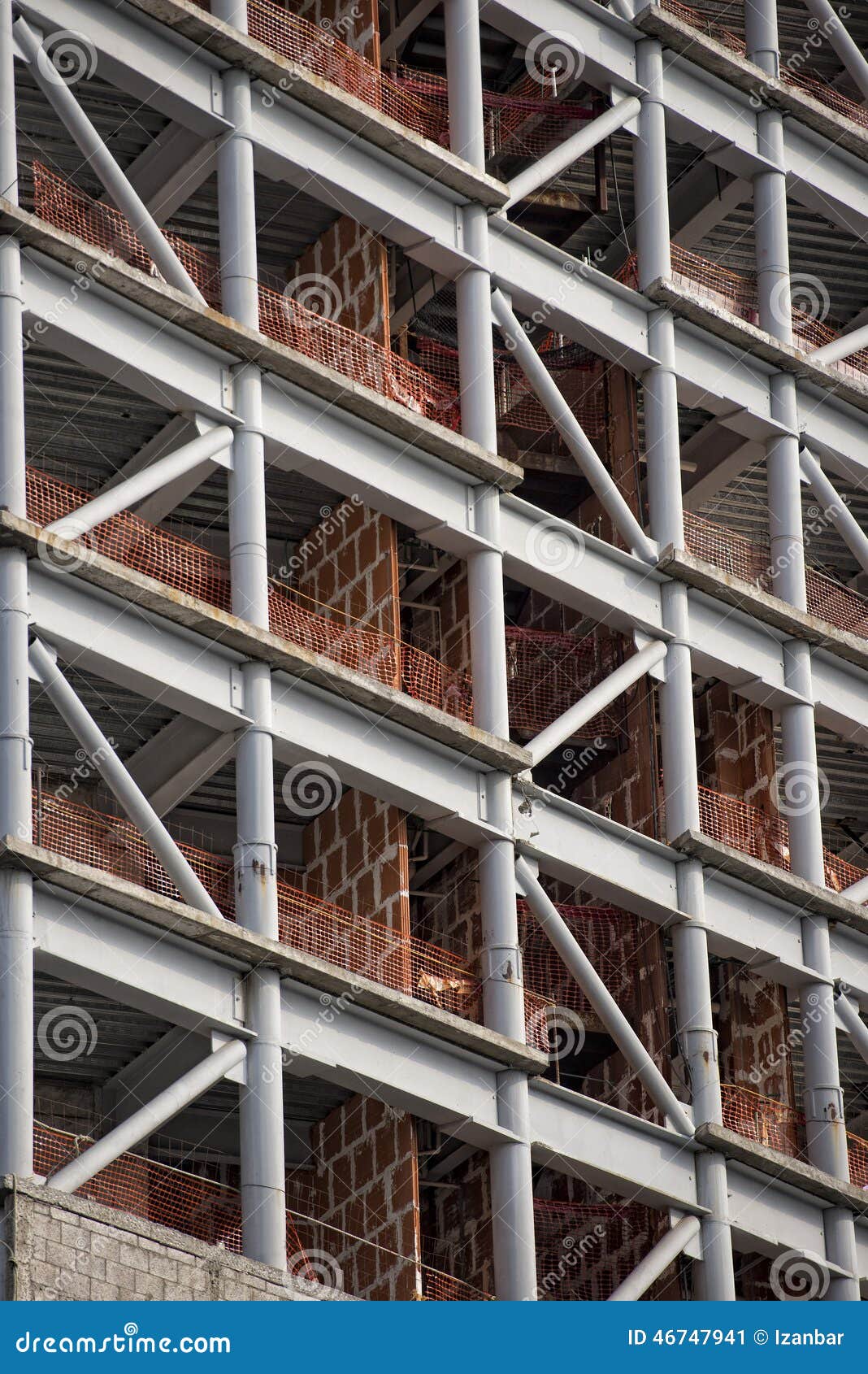 Building in Construction in Mexico City Stock Image - Image of concrete ...