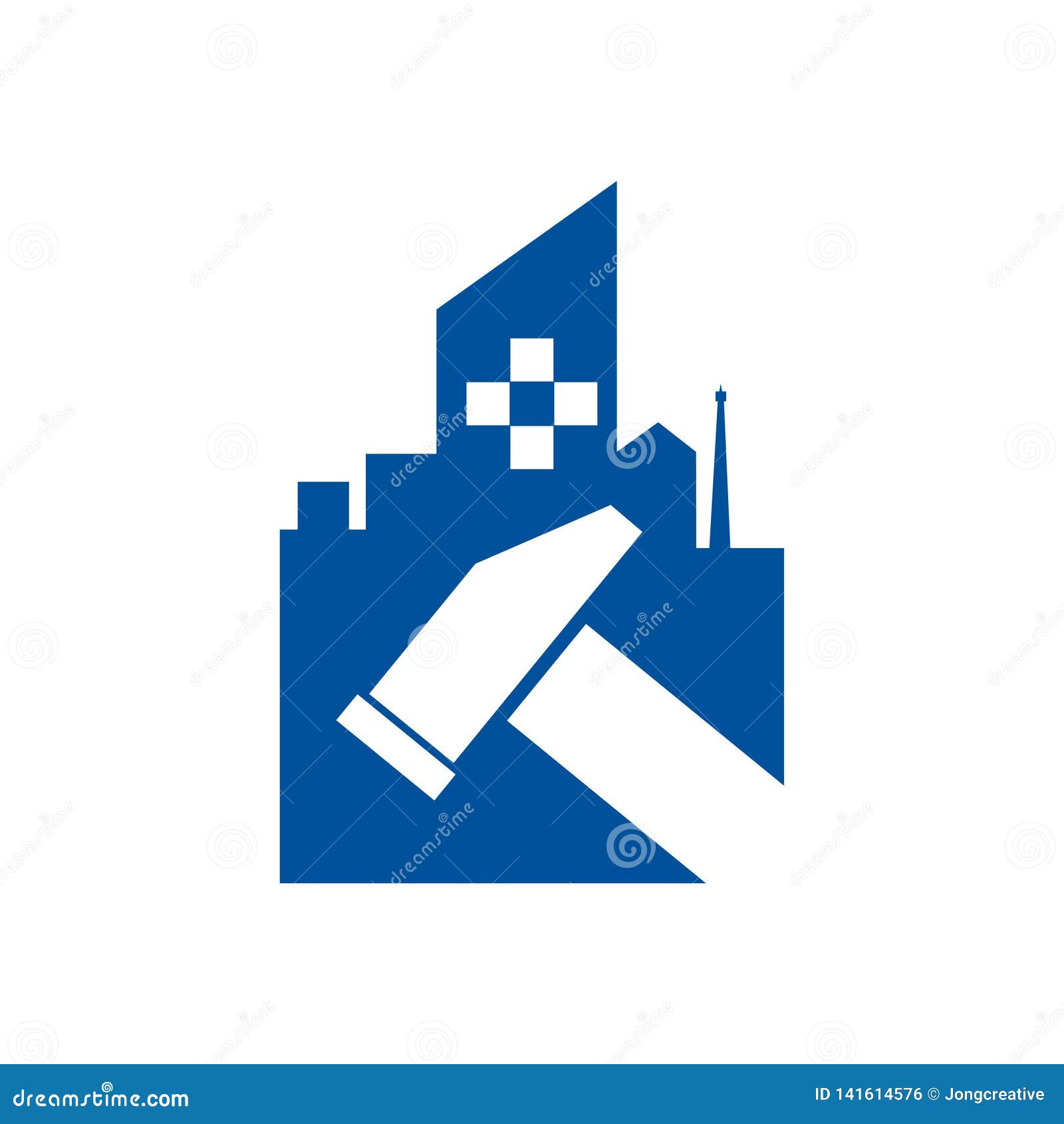 Building Construction Service and Repair Sign Symbol Stock Vector ...