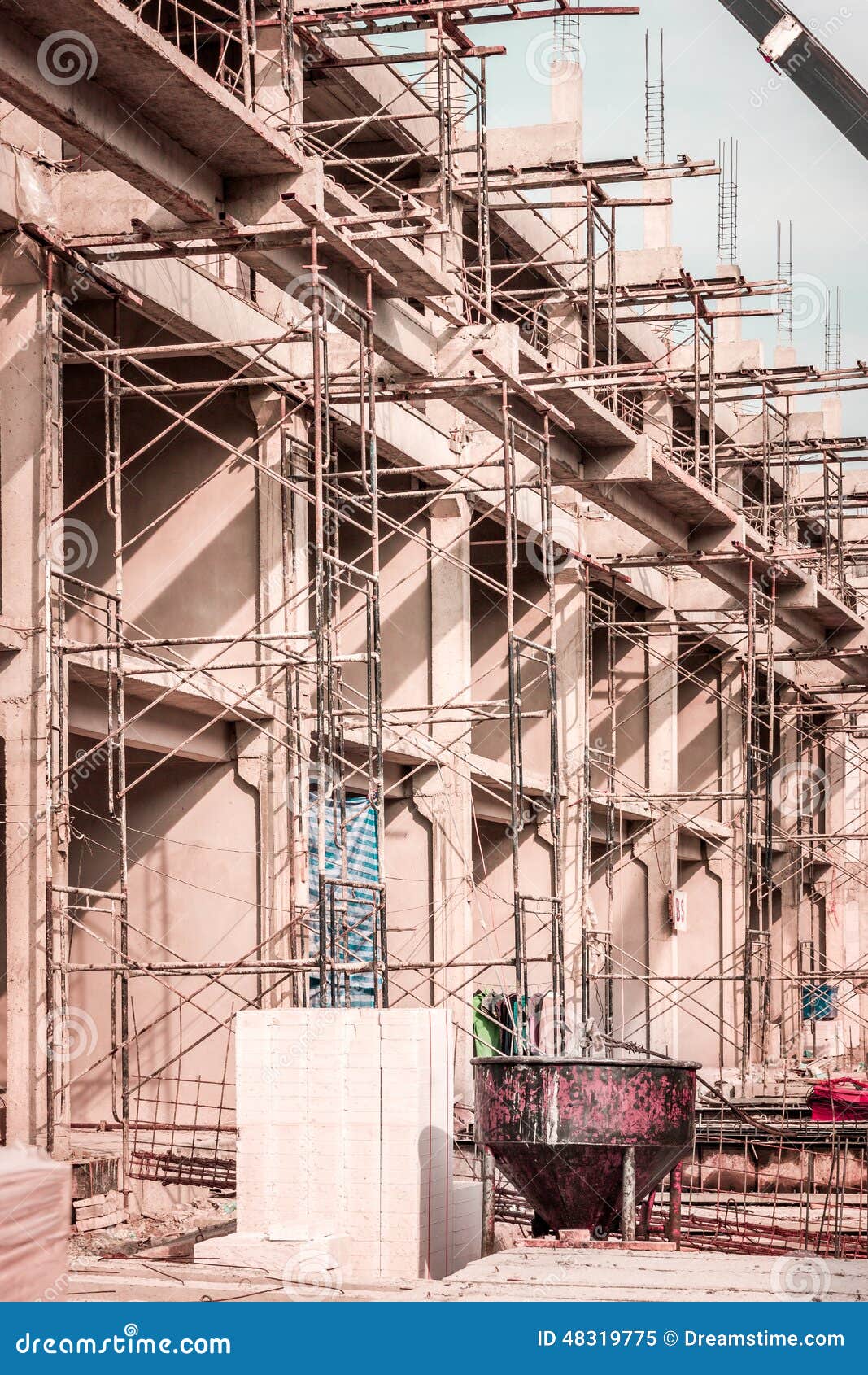 Building construction_2 stock image. Image of regeneration - 48319775