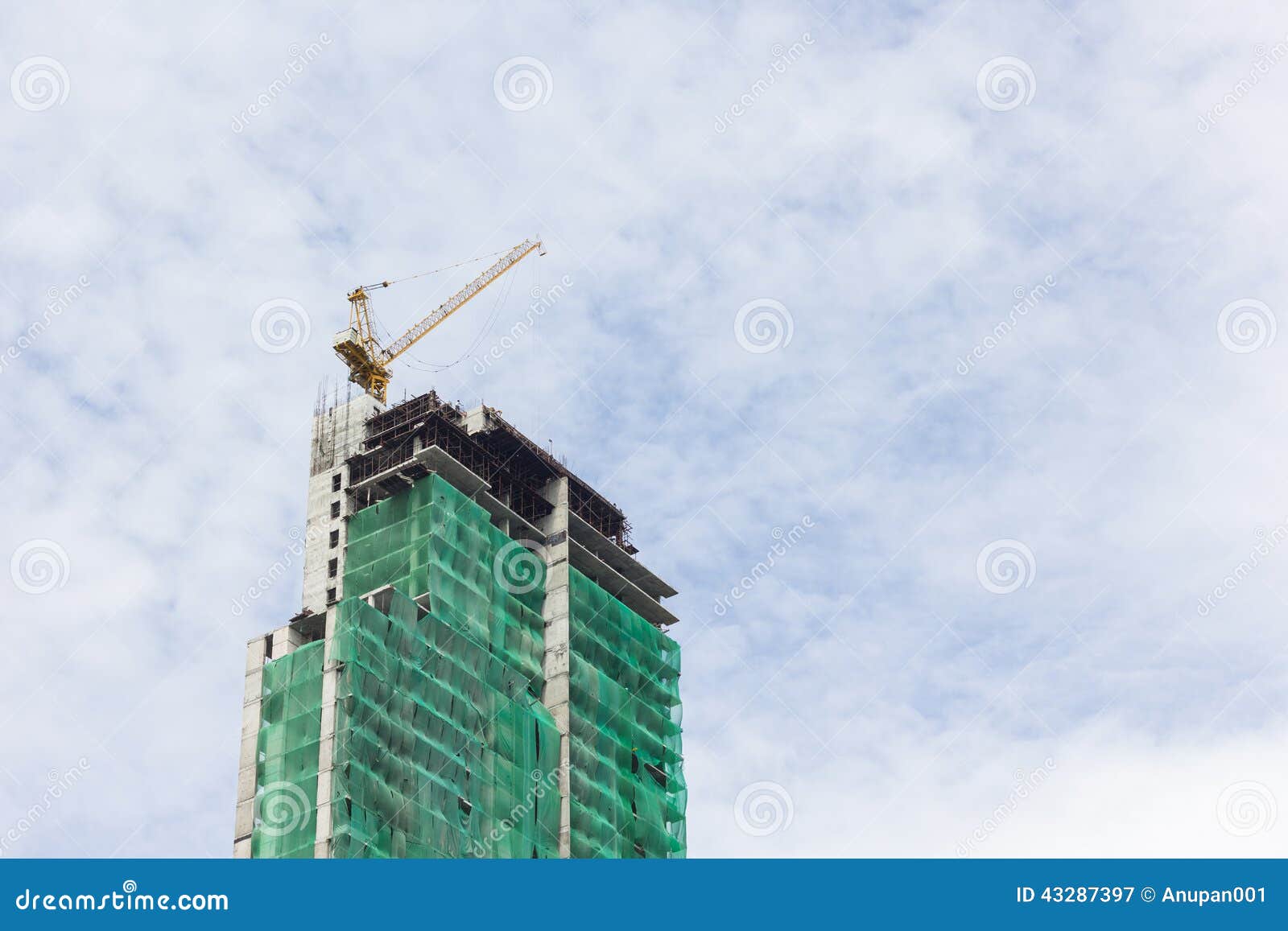 Building Construction Site Work Stock Image - Image of town, house ...