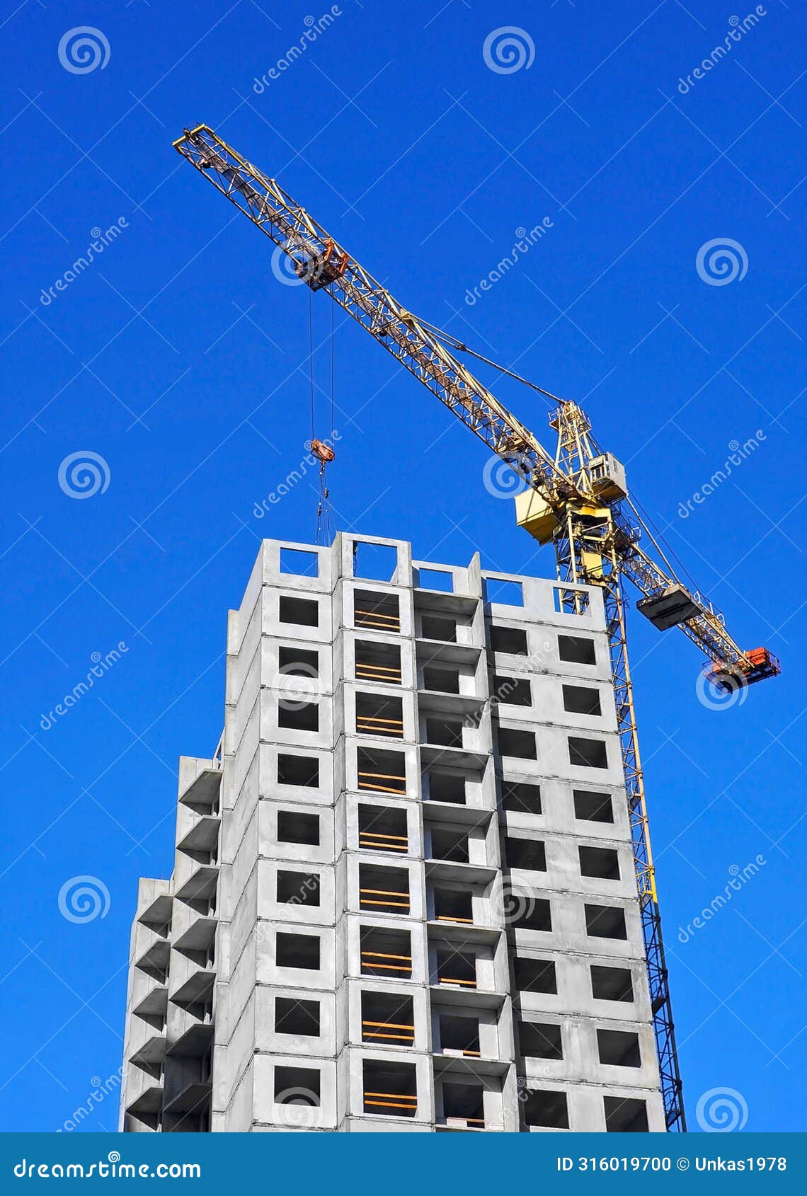 Building construction site stock photo. Image of mortgage - 316019700