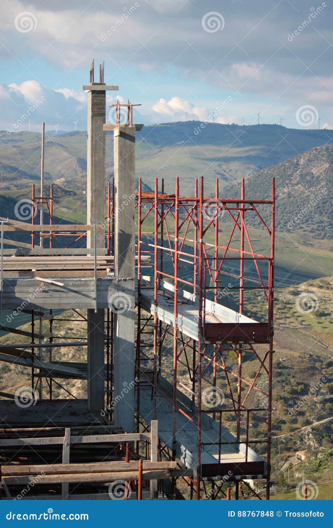 Building construction stock photo. Image of building - 88767848