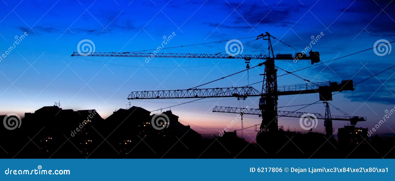 Building Construction at Sunset Stock Photo - Image of architect, built ...
