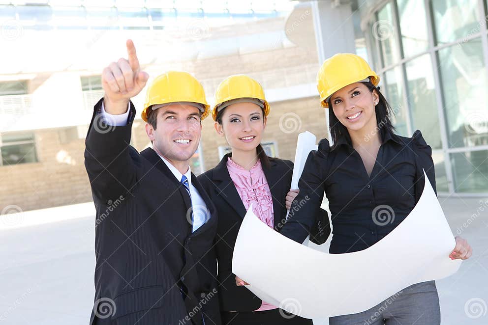 Building Construction Team stock image. Image of development - 18205801