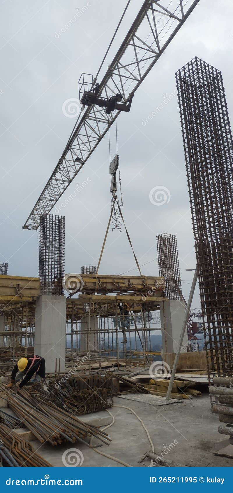 Building Construction Workers Editorial Image - Image of industry ...