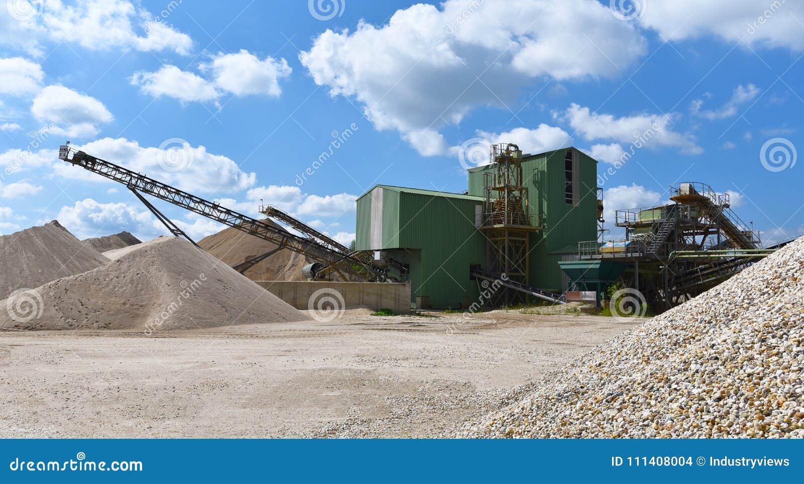Conveyor Gravel Pit Stock Photography | CartoonDealer.com #26674208