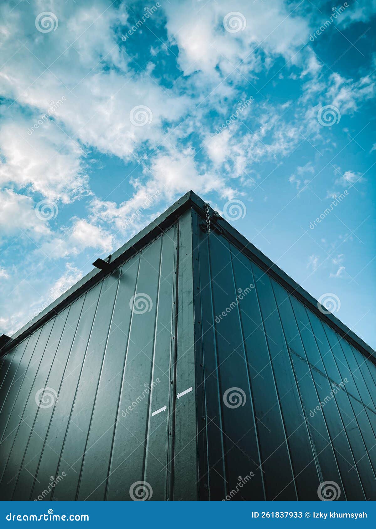 Building corner stock image. Image of corner, clear - 261837933