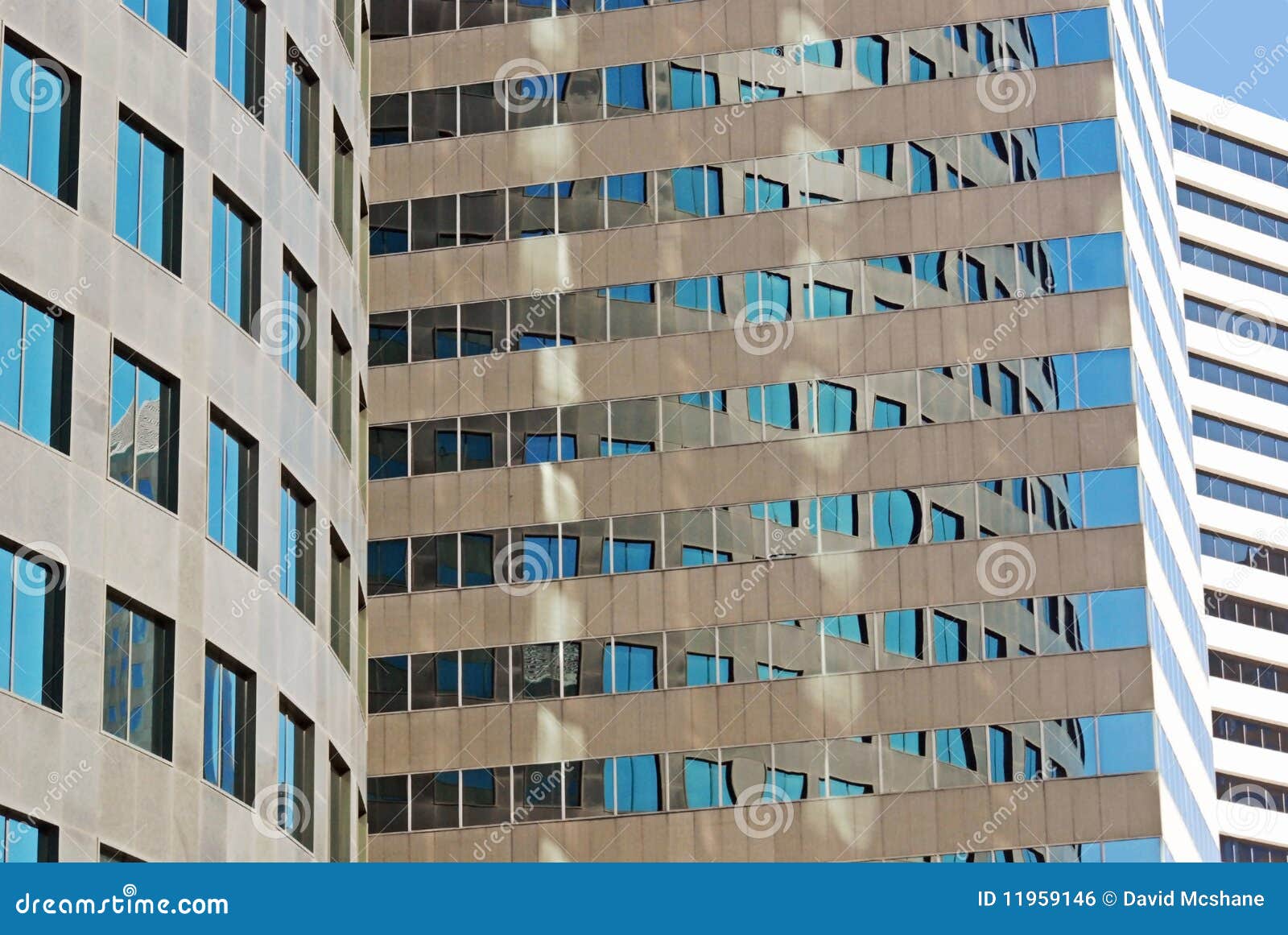 Building Corporate Reflections Stock Photo - Image of architect, metal ...