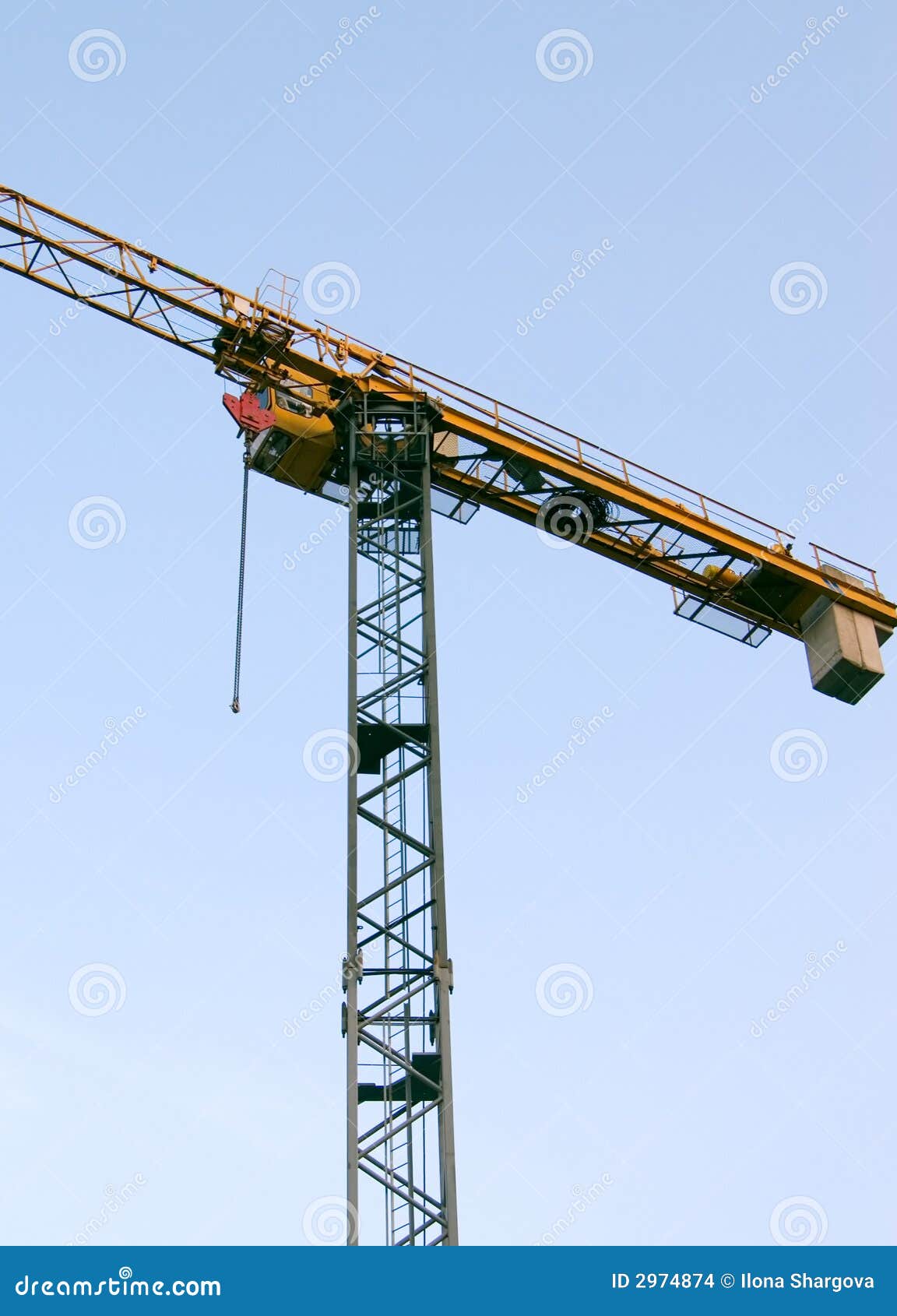 The building crane stock photo. Image of industry, arrows - 2974874