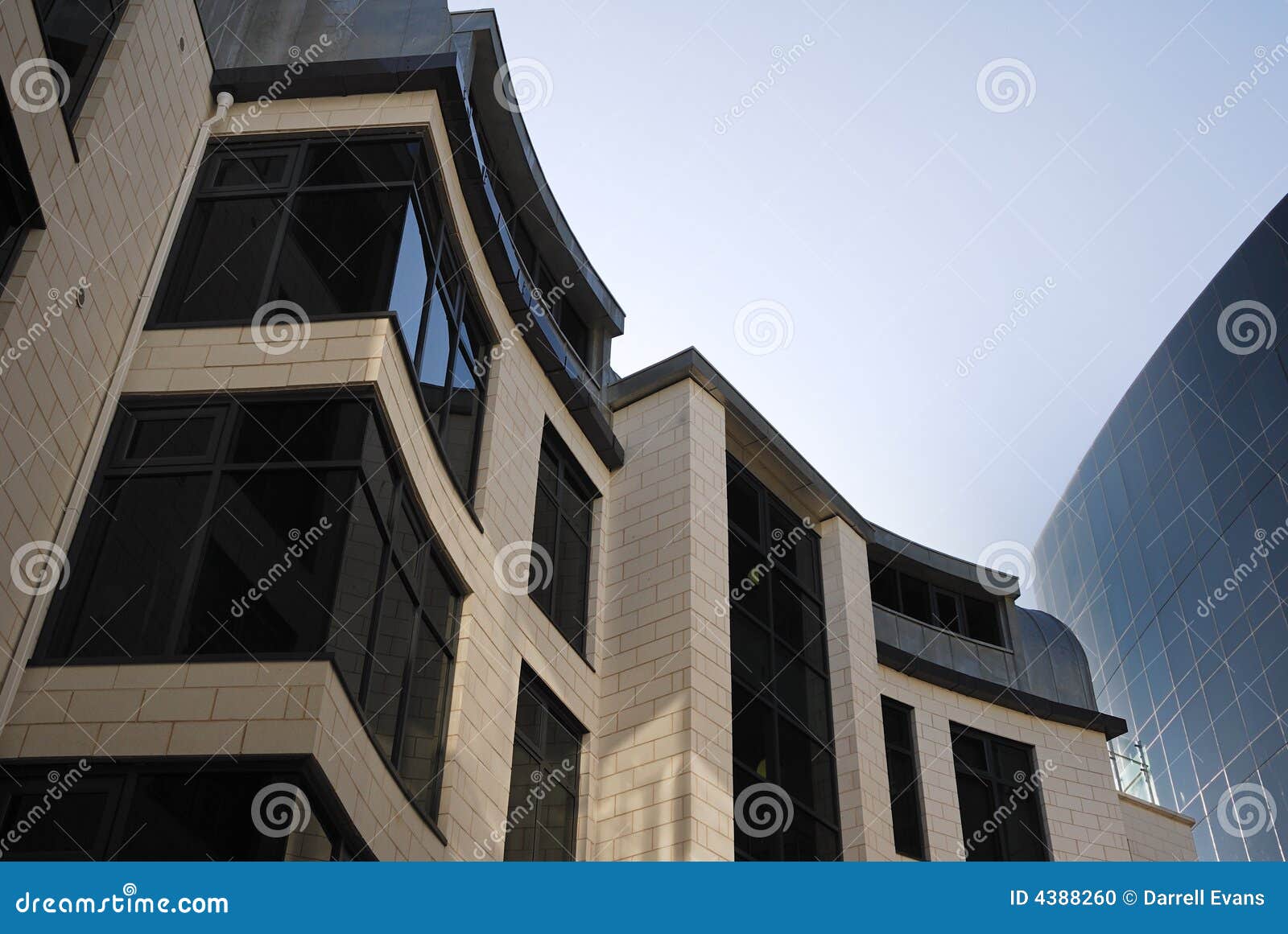 Building curves stock photo. Image of modern, shine, reflect - 4388260
